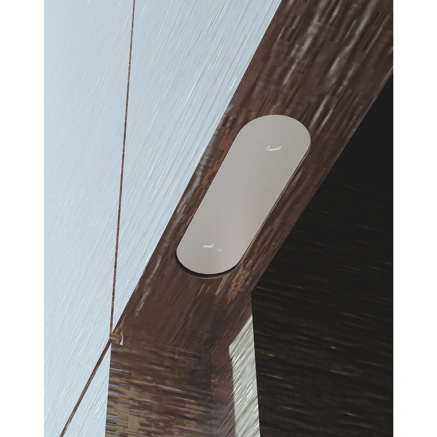 Türmagnet Magnotica Pro E, 73 x 22 mm, Abdeckkappe oval, Zamak - vasalat
