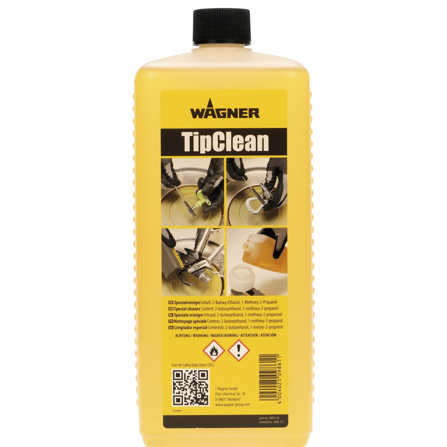 WAGNER Nachfüllflasche TipClean, Inhalt 1 Liter - vasalat