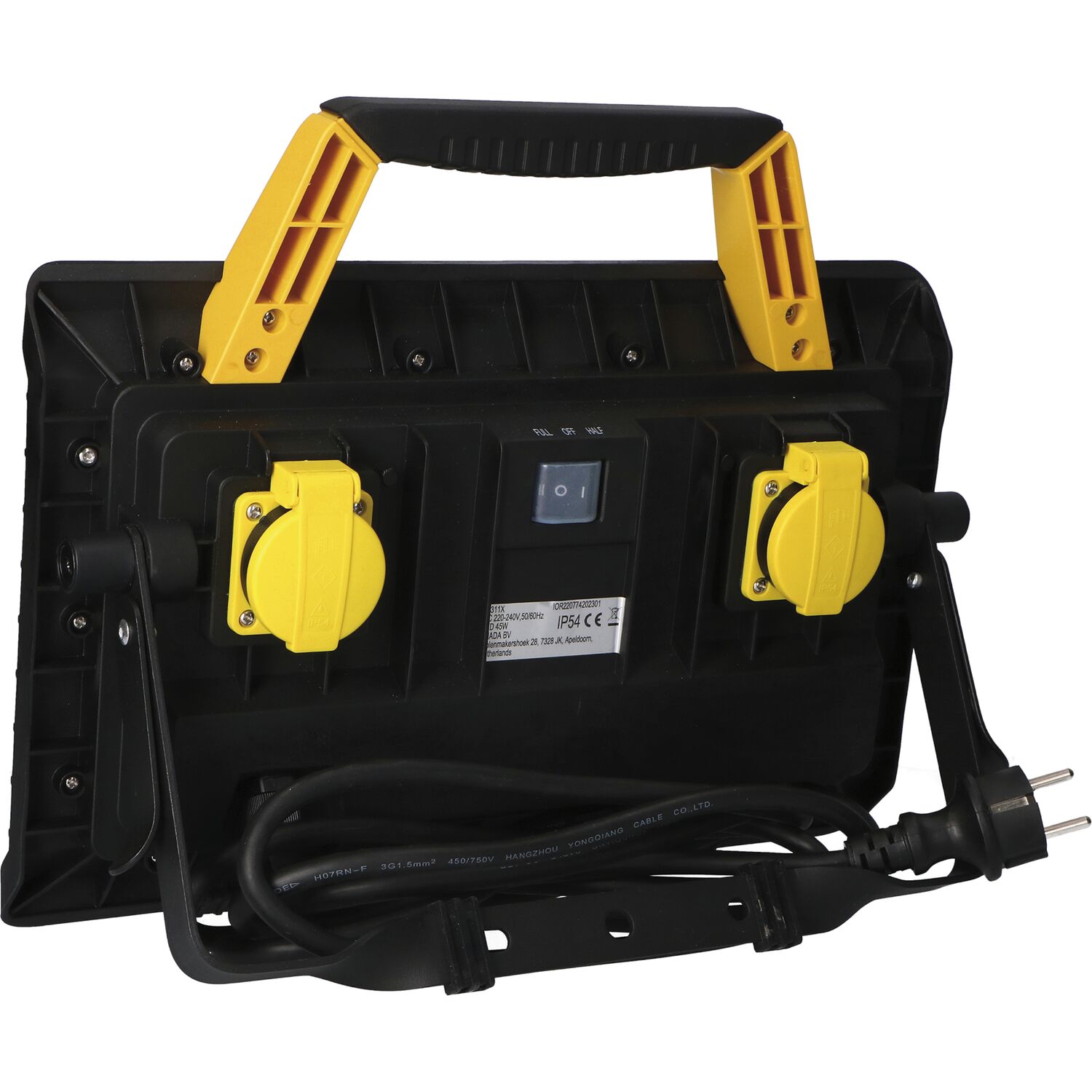 LED's Work LED Baustrahler 45W, 5000 Lumen Strahler dimmbar ...