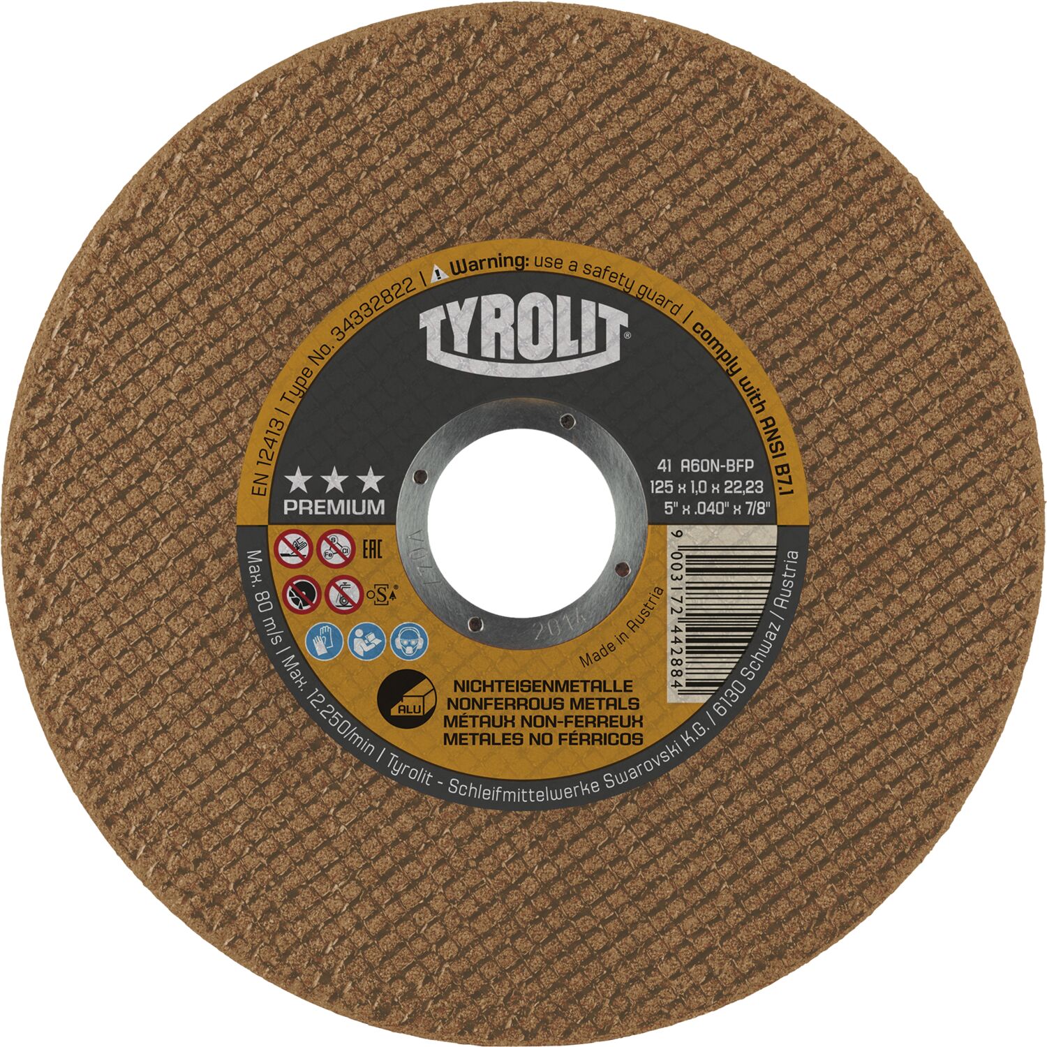 TYROLIT Trennscheibe gerade Premium*** superdünn Alu Form41 - vasalat