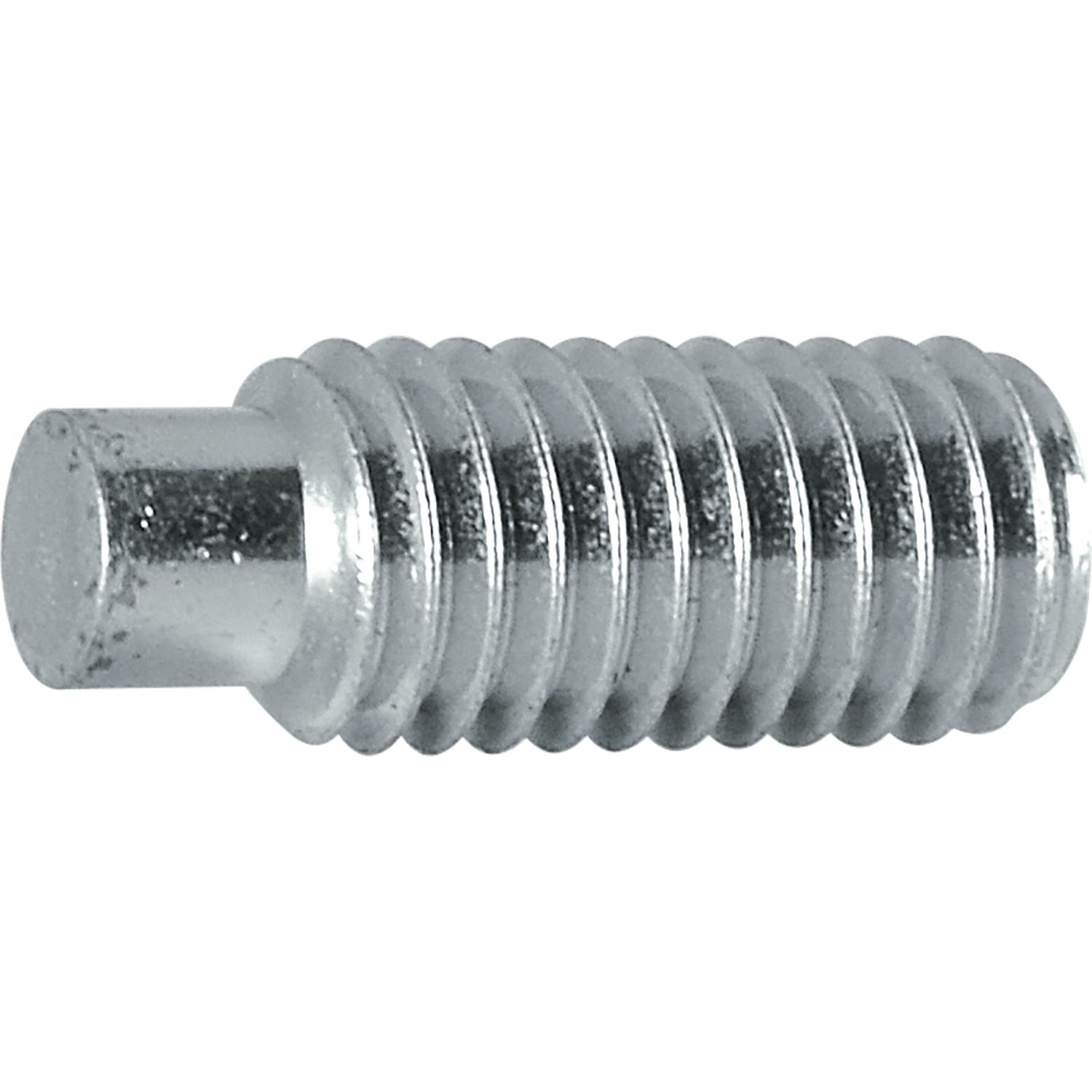 Gewindestift ISO 4028 - 45H Stahl verzinkt-blau - vasalat