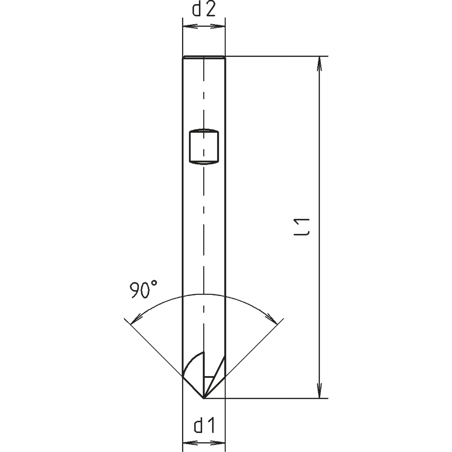 MAYKESTAG VHM-Entgrater, 90° - vasalat