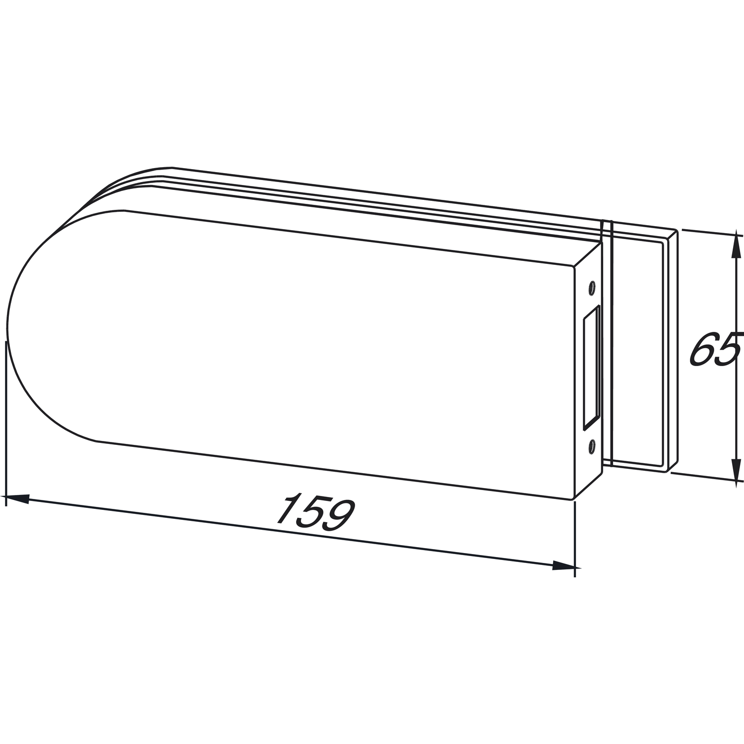 DORMA Gegenkasten Studio Rondo 10.220 - vasalat