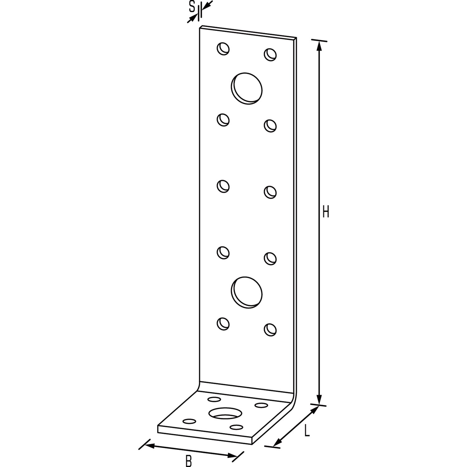 GH Zuganker HS, HB, HSB - Stahl feuerverzinkt - vasalat